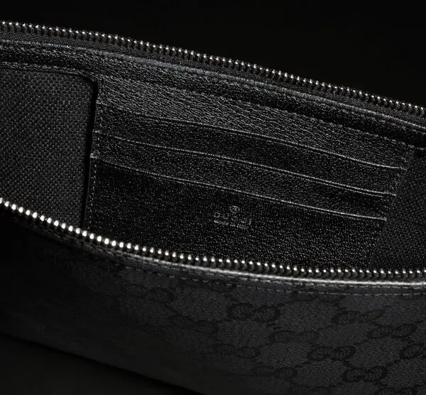 Gucci Gg Monogram Pouch