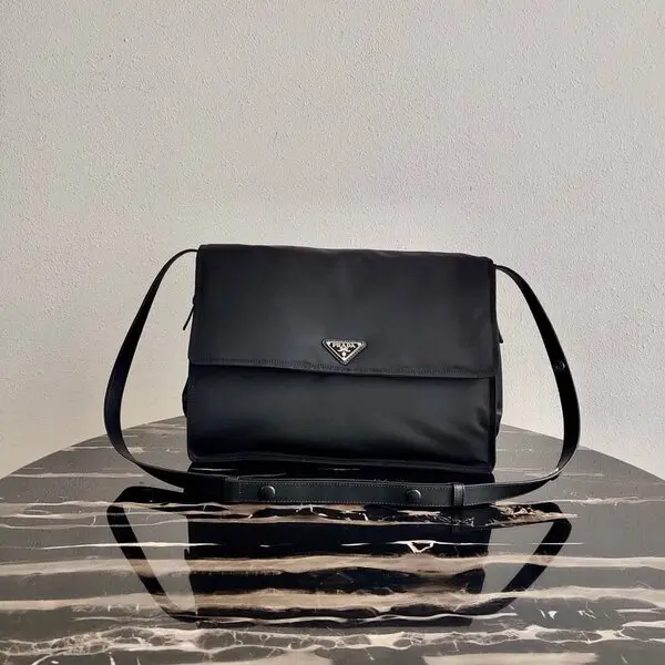 Prada Padded Re-nylon Shoulder Bag