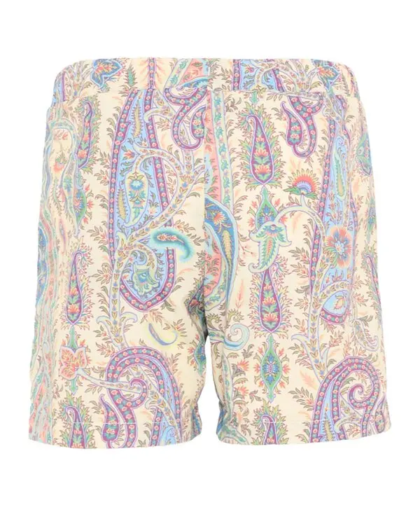 Etro Paisley Print Swim Shorts - Multicolor