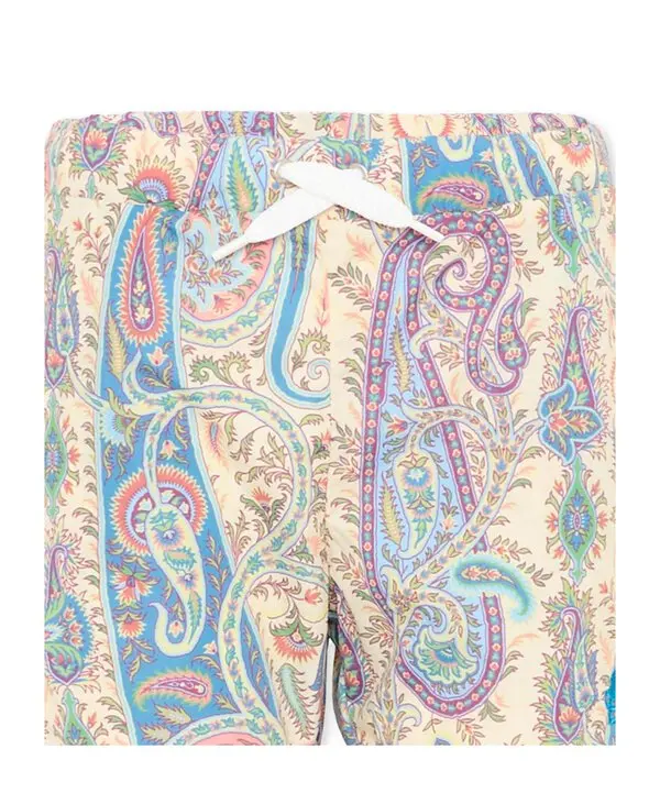 Etro Paisley Print Swim Shorts