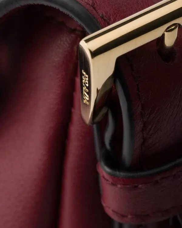 Prada Aimée Medium Leather Shoulder Bag