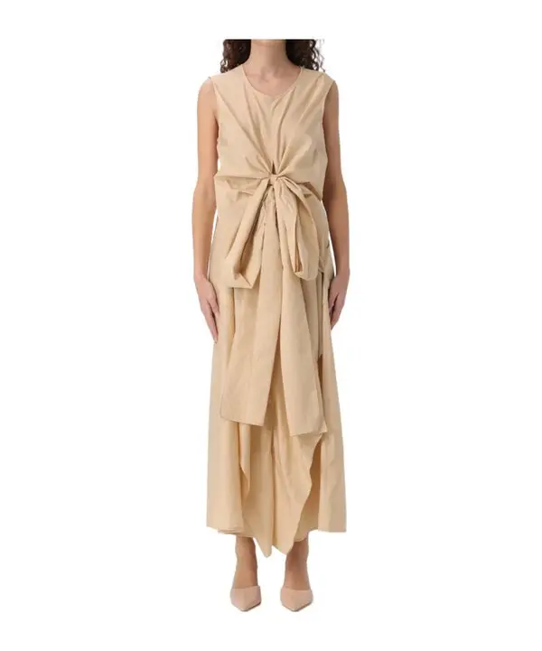 Fabiana Filippi Sculpted Hand Dress - Nude