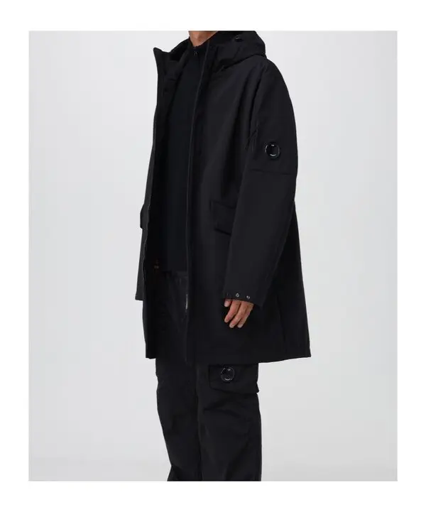 C.P. COMPANY Hooded Jacket With Lens Detail