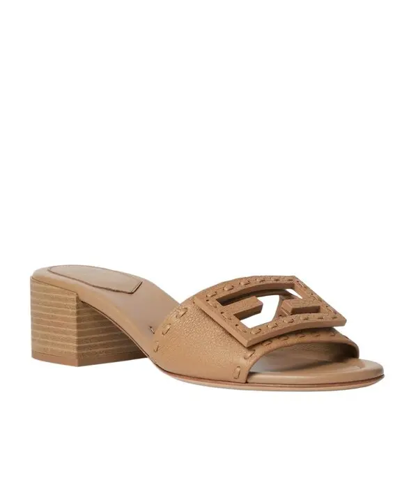 Fendi Baguette Buckle Mules