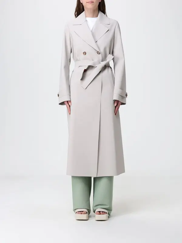 Max Mara Cedro Double-breasted Trench Coat - Sand