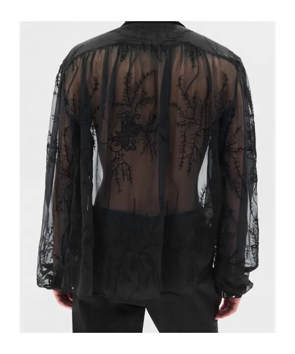 ANN DEMEULEMEESTER Thorald Cropped Serafino Top
