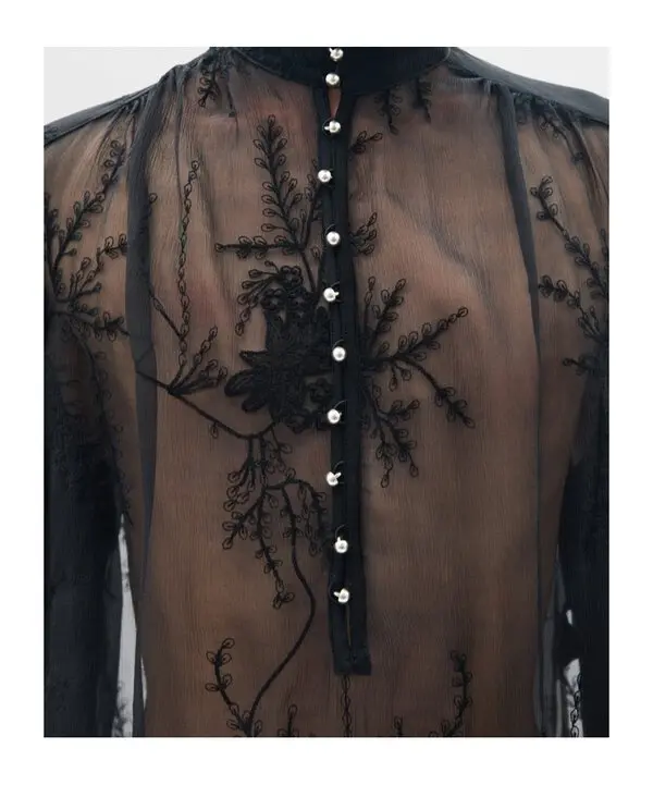 ANN DEMEULEMEESTER Thorald Cropped Serafino Top