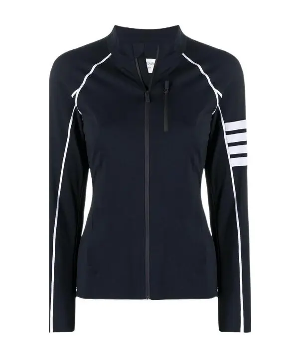 Thom Browne 4-bar Zip-up Jacket