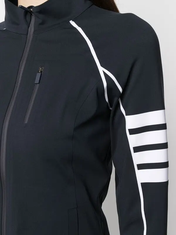 Thom Browne 4-bar Zip-up Jacket