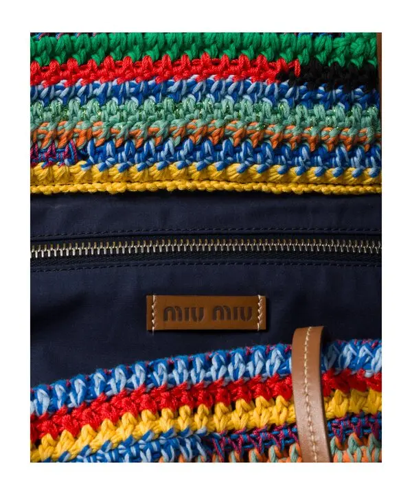 Miu Miu Crochet Large Handbag