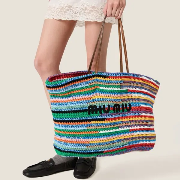 Miu Miu Crochet Large Handbag