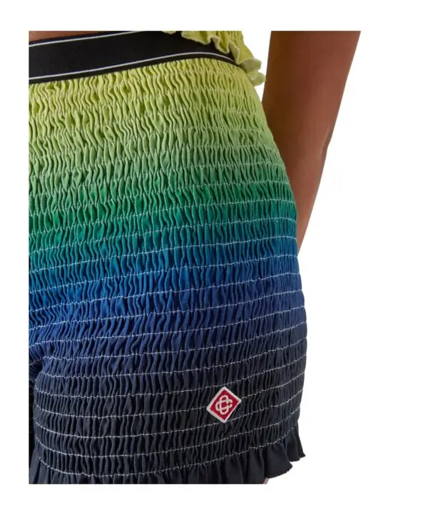 Casablanca Gradient Diamond Pattern Shorts
