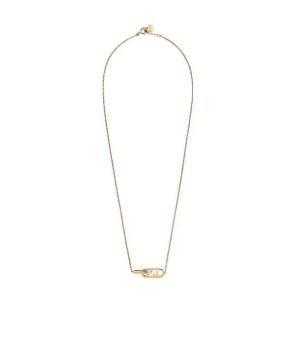 Fendi Gold-colored Necklace - Golden