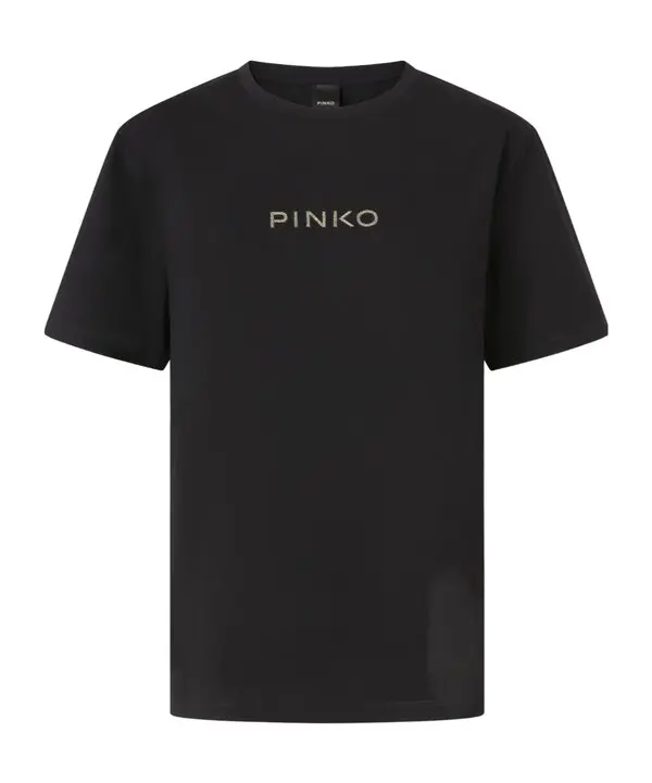 Pinko Logo Detail Crew Neck T-shirt