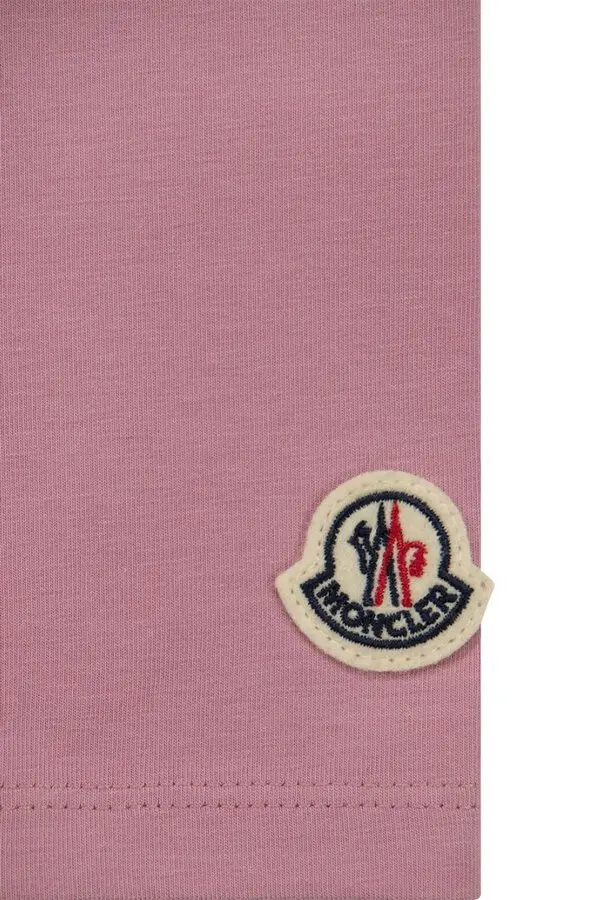 Moncler Logo-patch Stretch-cotton Leggings