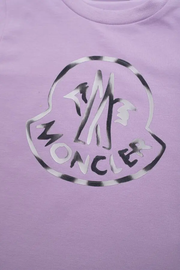 Moncler Logo Print Short Sleeve T-shirt