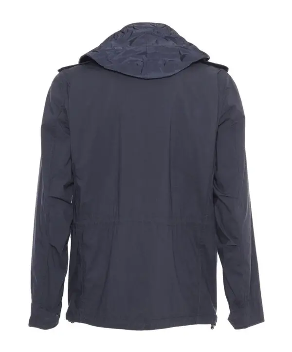 Aspesi High-neck Zip-up Jacket - Black