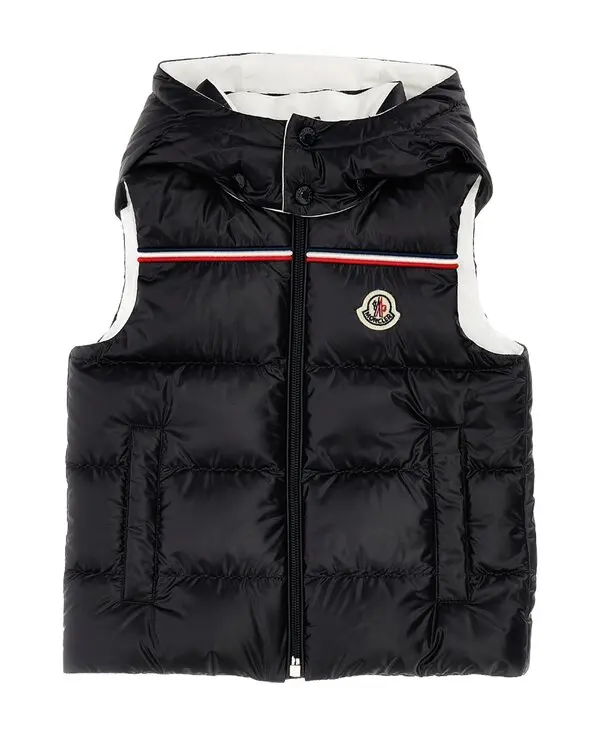 Moncler Hooded Sleeveless Down Vest