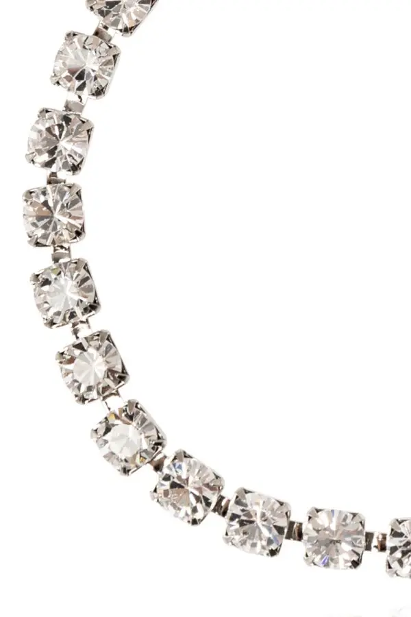 Dsquared2 Crystal-embellished Logo Charm Bracelet