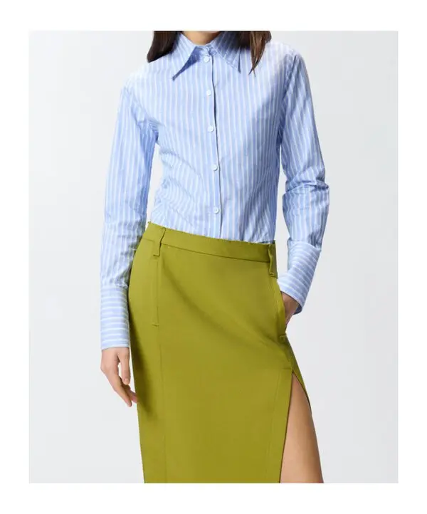 Pinko Striped Jacquard Logo Shirt