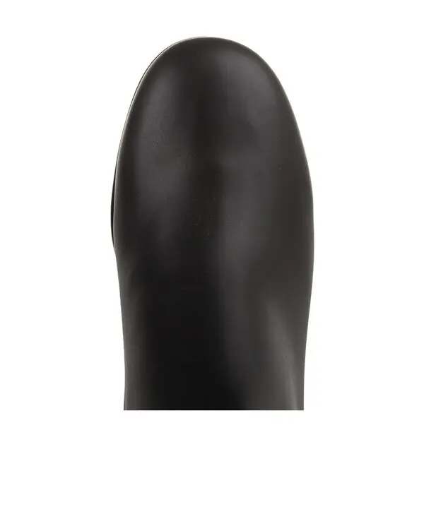 GIANVITO ROSSI Leather Ankle Boots - Black