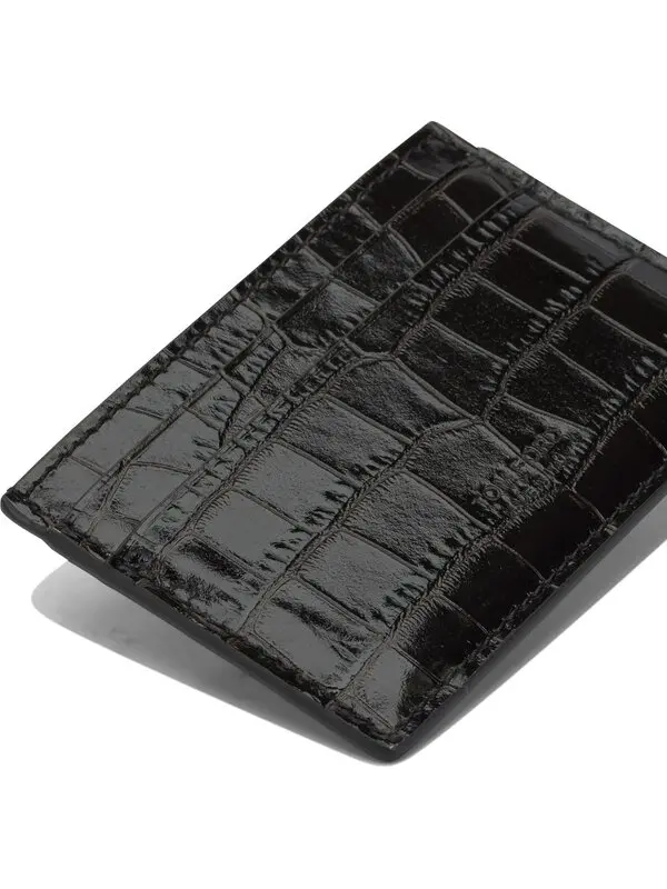 TOM FORD Logo Debossed Card Holder