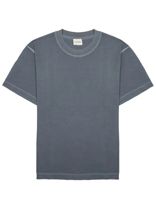 Closed T-shirt Con Logo - Grey