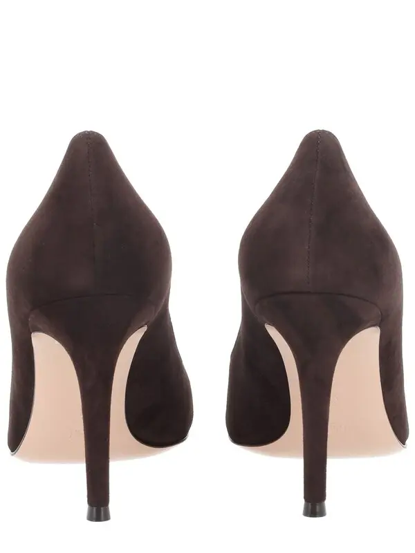 GIANVITO ROSSI 85 Décollet - Brown