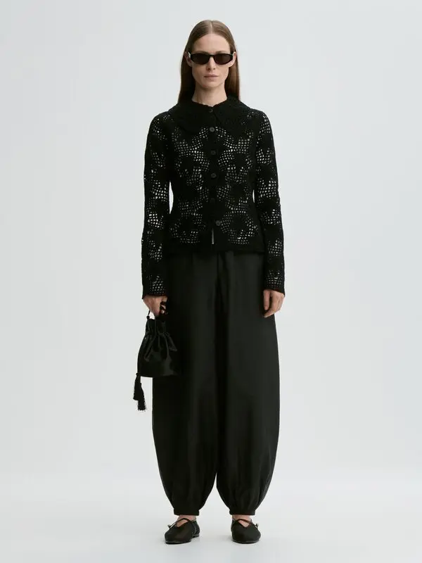 BY MALENE BIRGER Gwenevere Crochet Shirt