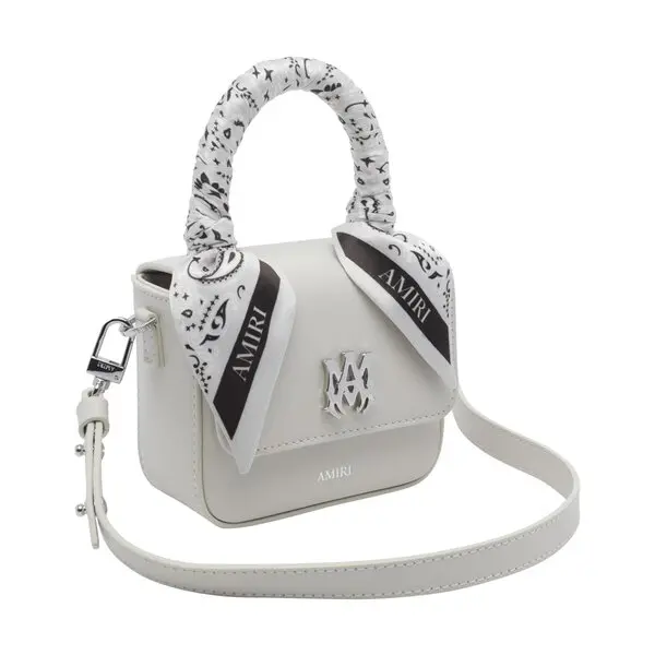 Amiri Nano Ma Handbag - White