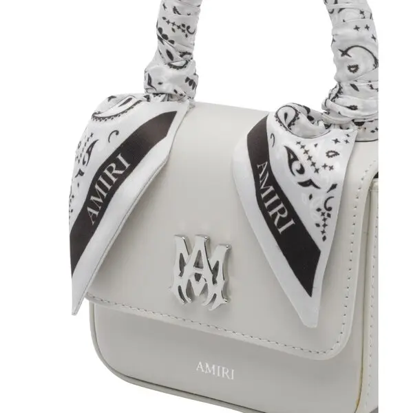 Amiri Nano Ma Handbag - White