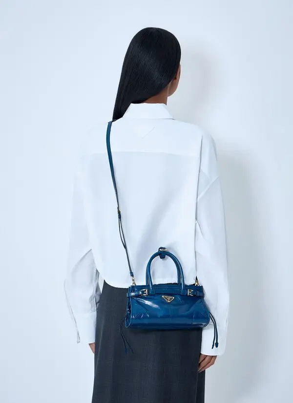 Prada Mini Bonnie Handbag - Blue