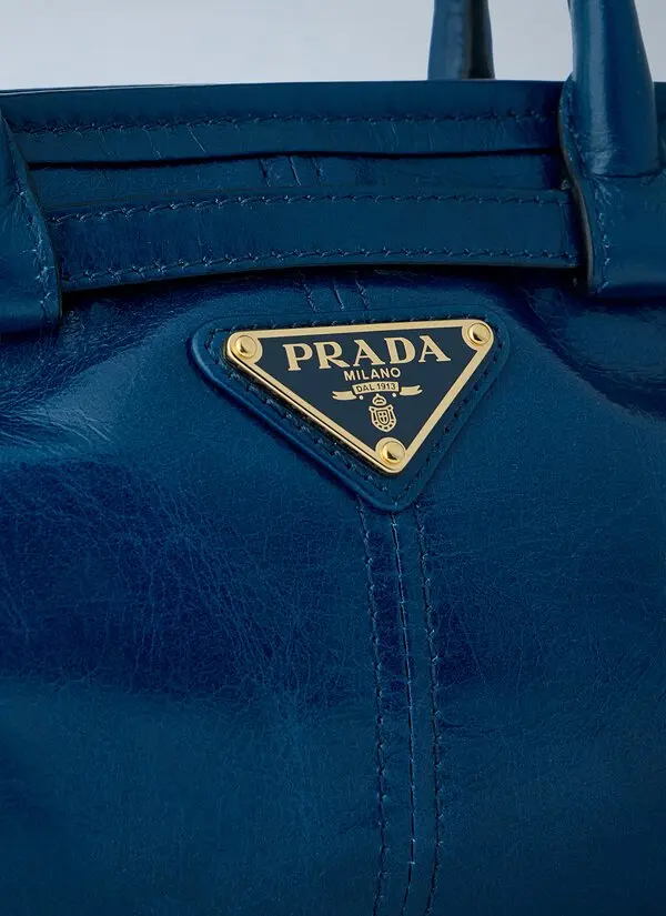 Prada Mini Bonnie Handbag - Blue