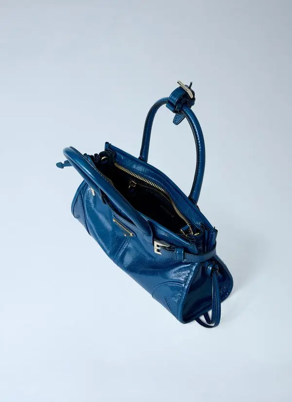Prada Mini Bonnie Handbag - Blue