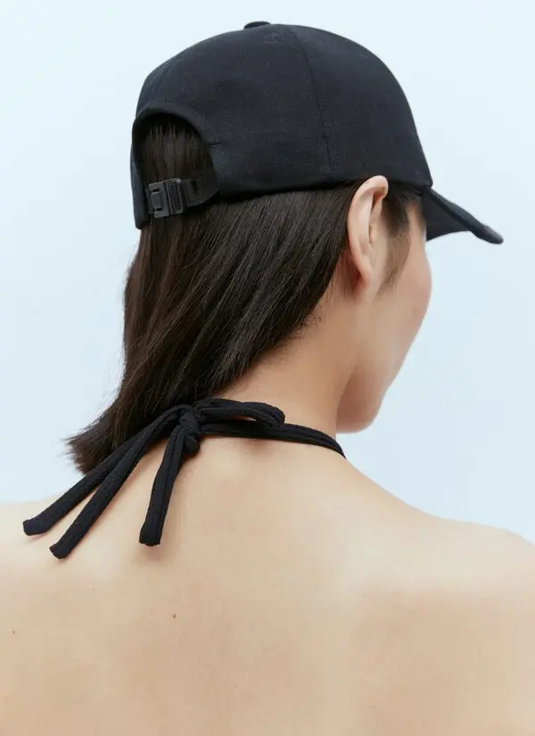 Moncler Logo Ring Halterneck Swimsuit