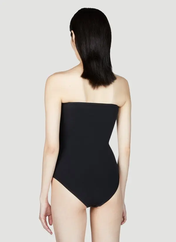 Bottega Veneta Stretch Nylon Swimsuit With Knot Ring