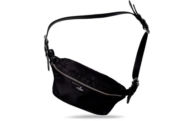 HARBER LONDON Classic Sling Bag - Black