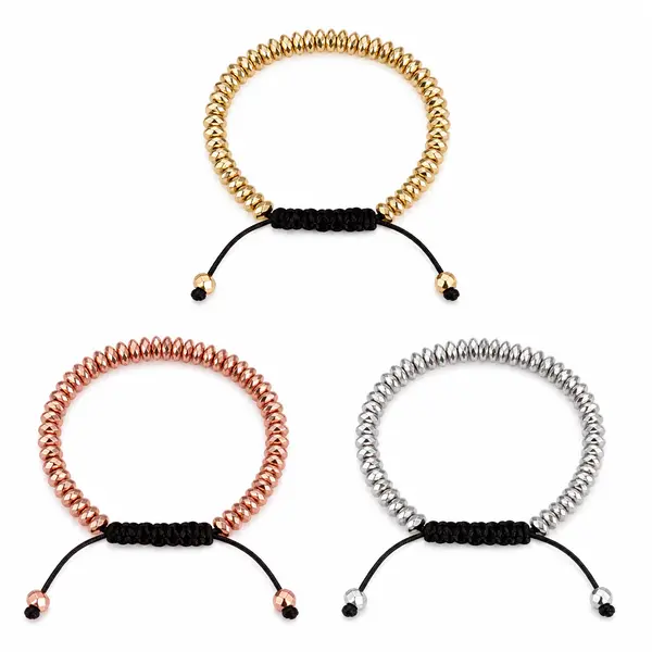 OUF! Disco Bead Bracelet - Yellow