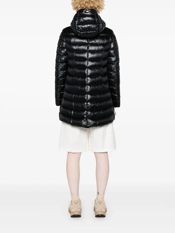 Herno Ultralight Midi Down Jacket - Black