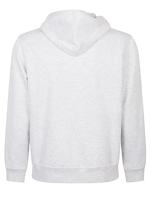 Brunello Cucinelli Cotton Blend Hoodie - Grey