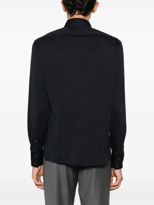 Brunello Cucinelli Silk And Cotton Blend Shirt