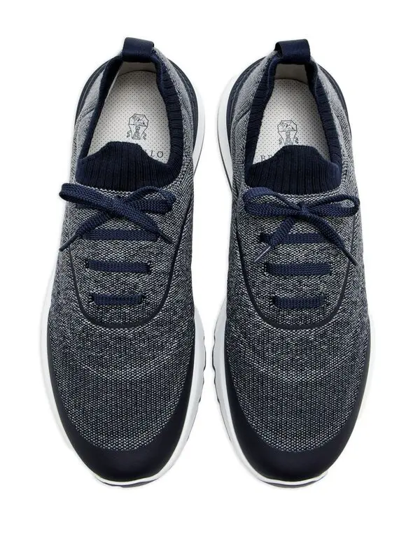 Brunello Cucinelli Knitted Sneakers