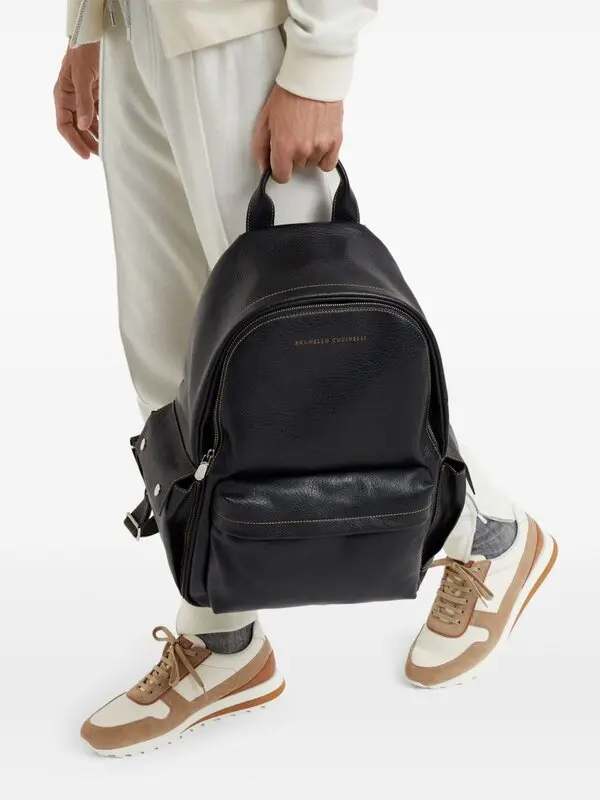 Brunello Cucinelli Leather Backpack