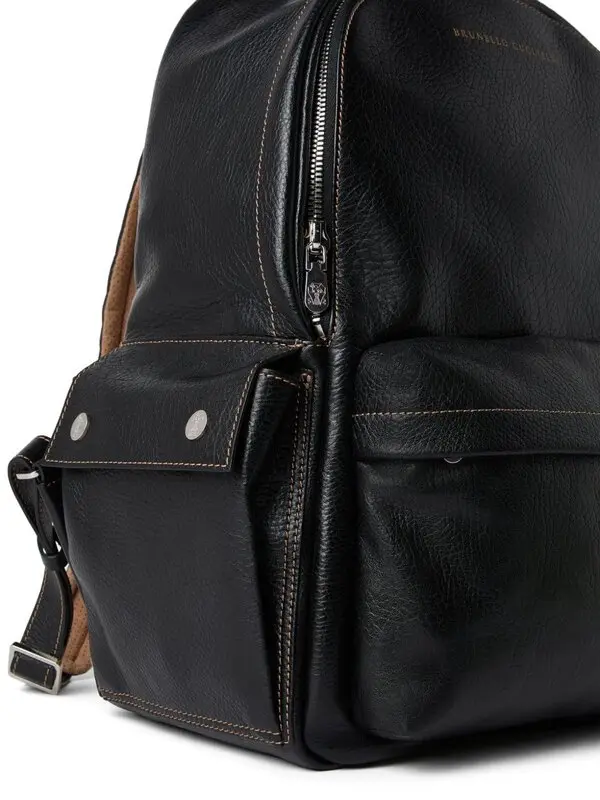 Brunello Cucinelli Leather Backpack