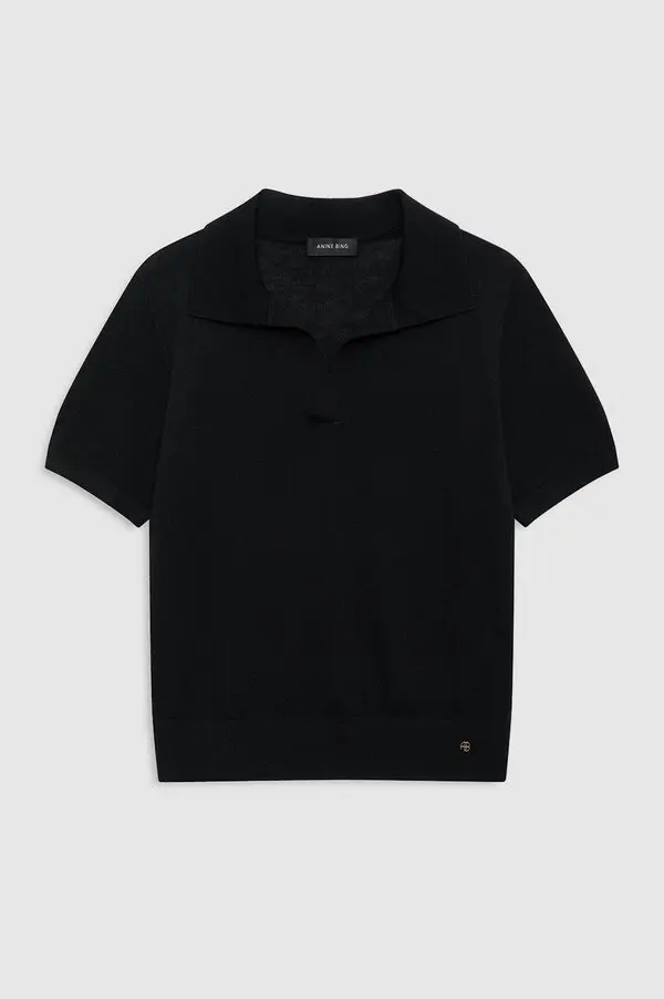 ANINE BING Moni Polo Sweater
