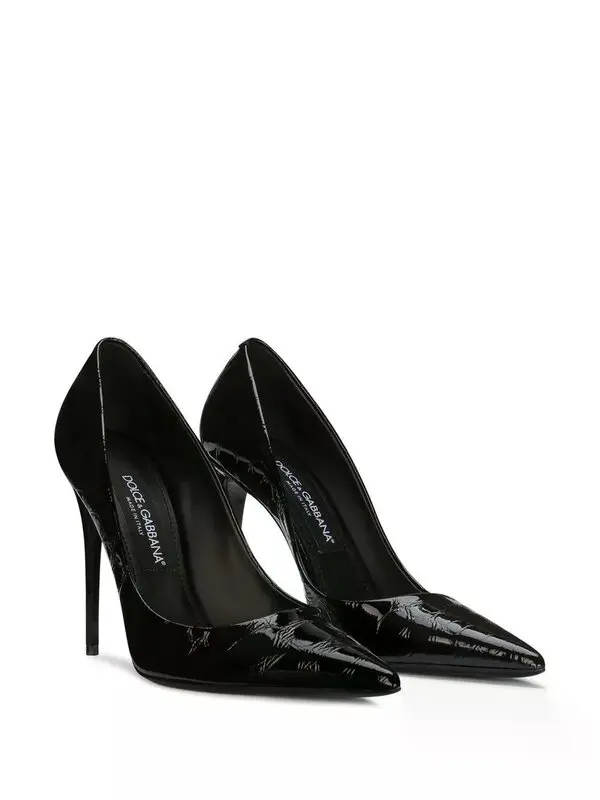 Dolce & Gabbana 105mm Crocodile-embossed Pumps