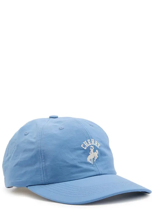 CHERRY LOS ANGELES Embroidered Nylon Cap - Blue
