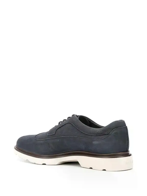 Hogan Perforated Derby Shoes