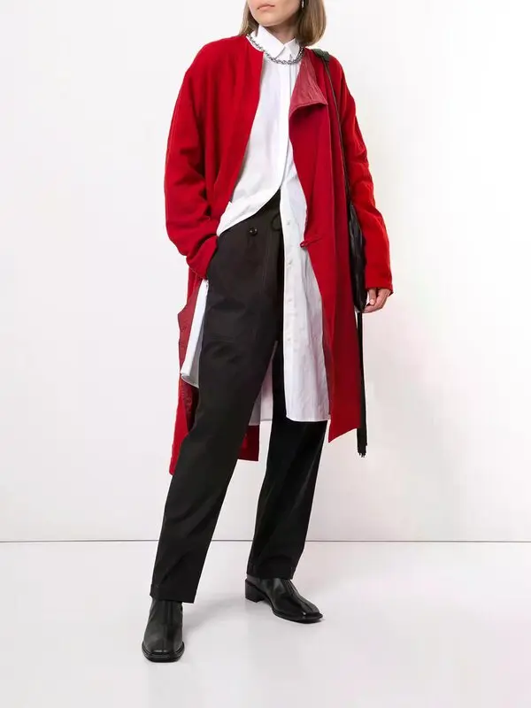 Y’s Asymmetric Wool Coat