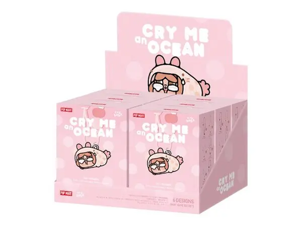 POP MART Crybaby Cry Me An Ocean Series 3in1 Detachable Phone Charm Sealed Case - Multicolor